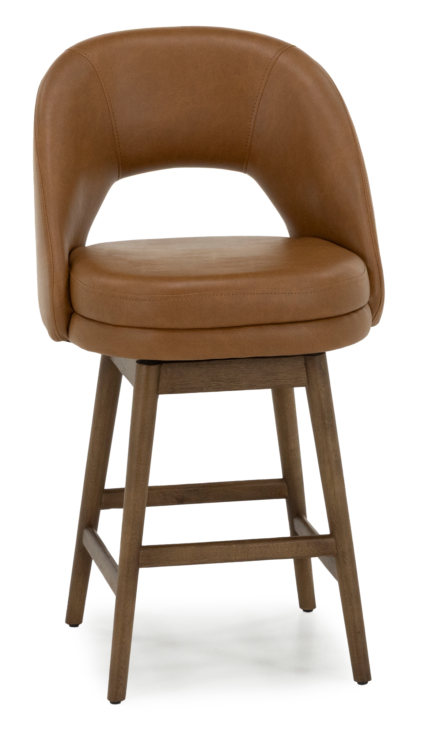 Adrian Faux Leather Swivel Stool | Steinhafels
