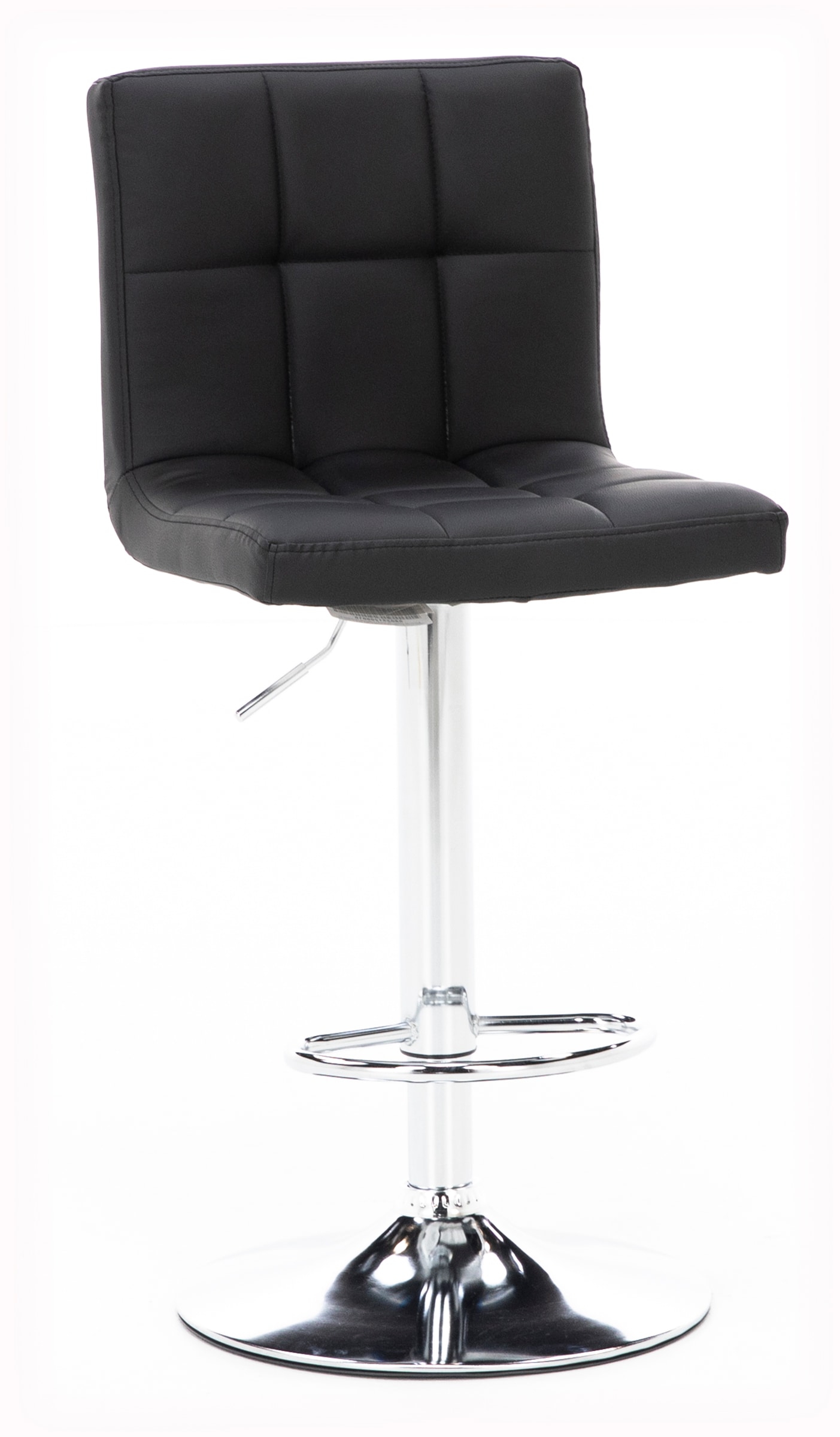 Adjustable Black Stool | Steinhafels