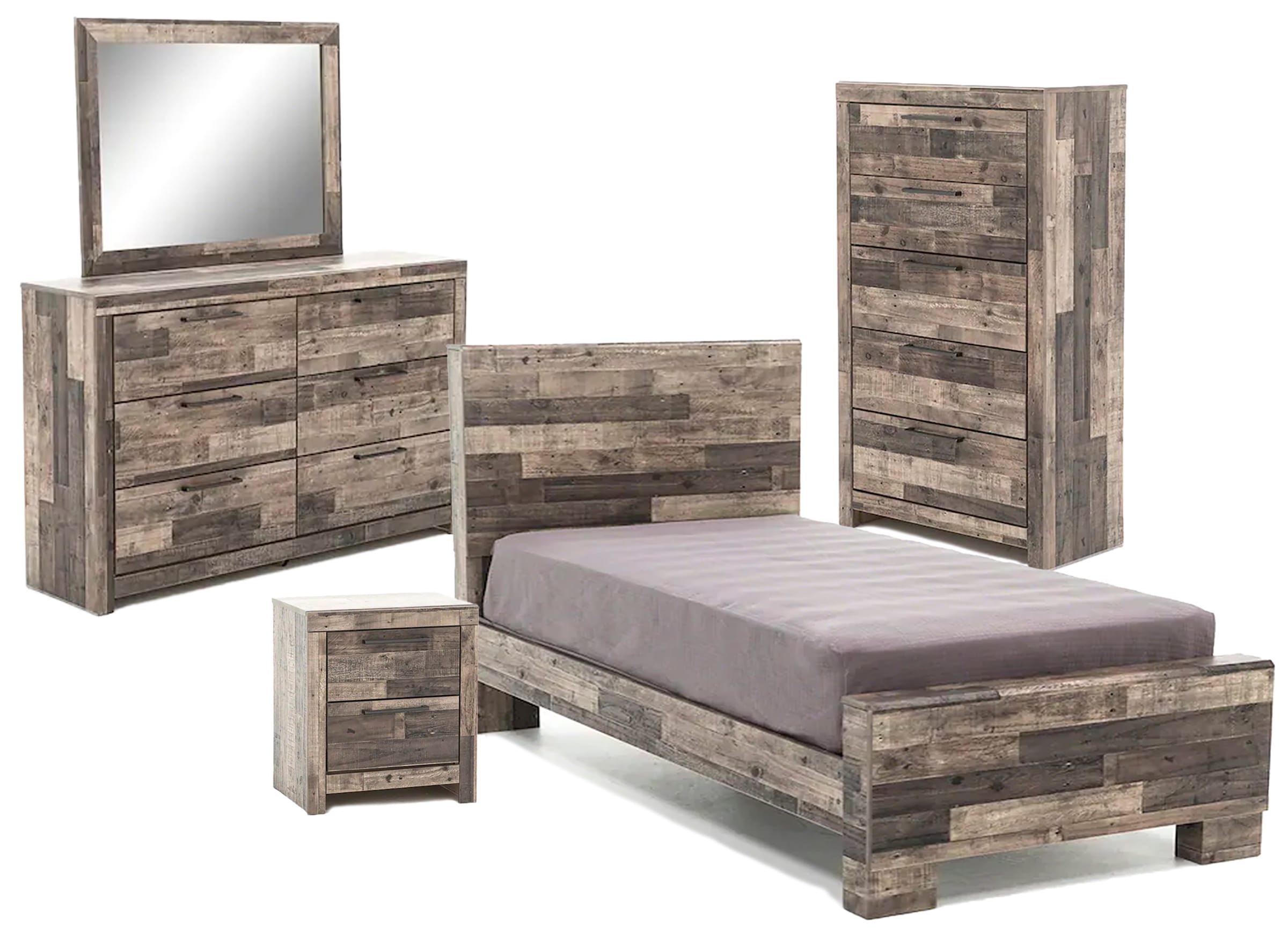 Carter 5-pc. Full Bedroom Set | Steinhafels