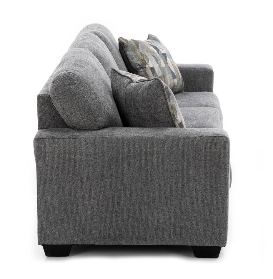 Carly Sofa in Graphite | Steinhafels