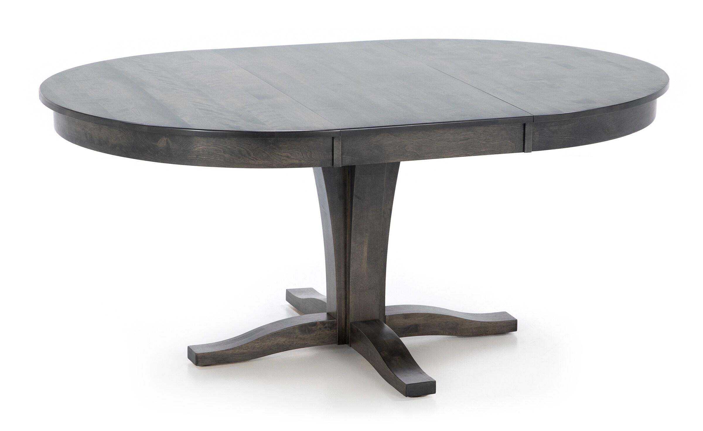 Canadel Gourmet 48-68" Round To Oval Dining Table In 08 Shadow ...