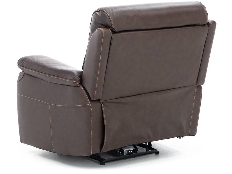 Shane Leather Power Headrest Recliner | Steinhafels