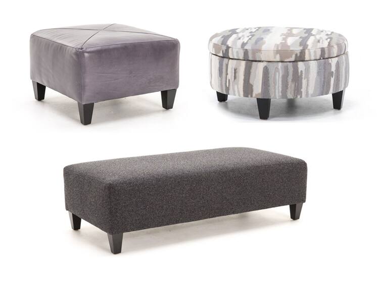 The Custom ottomans Collection