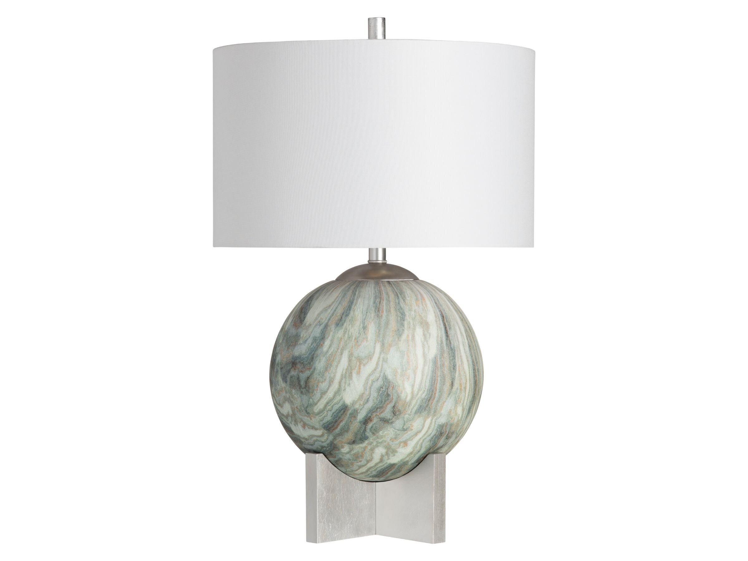 Marble effect table lamp store