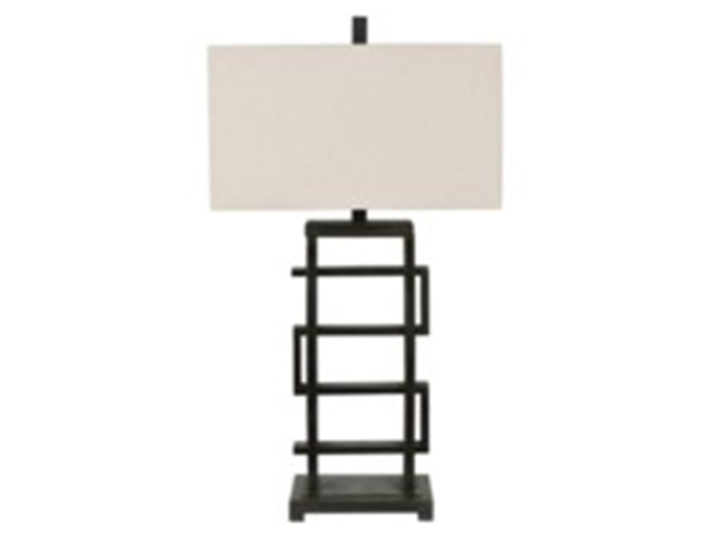 Metal Oil Rubbed Bronze Table Lamp 33.5"H | Steinhafels