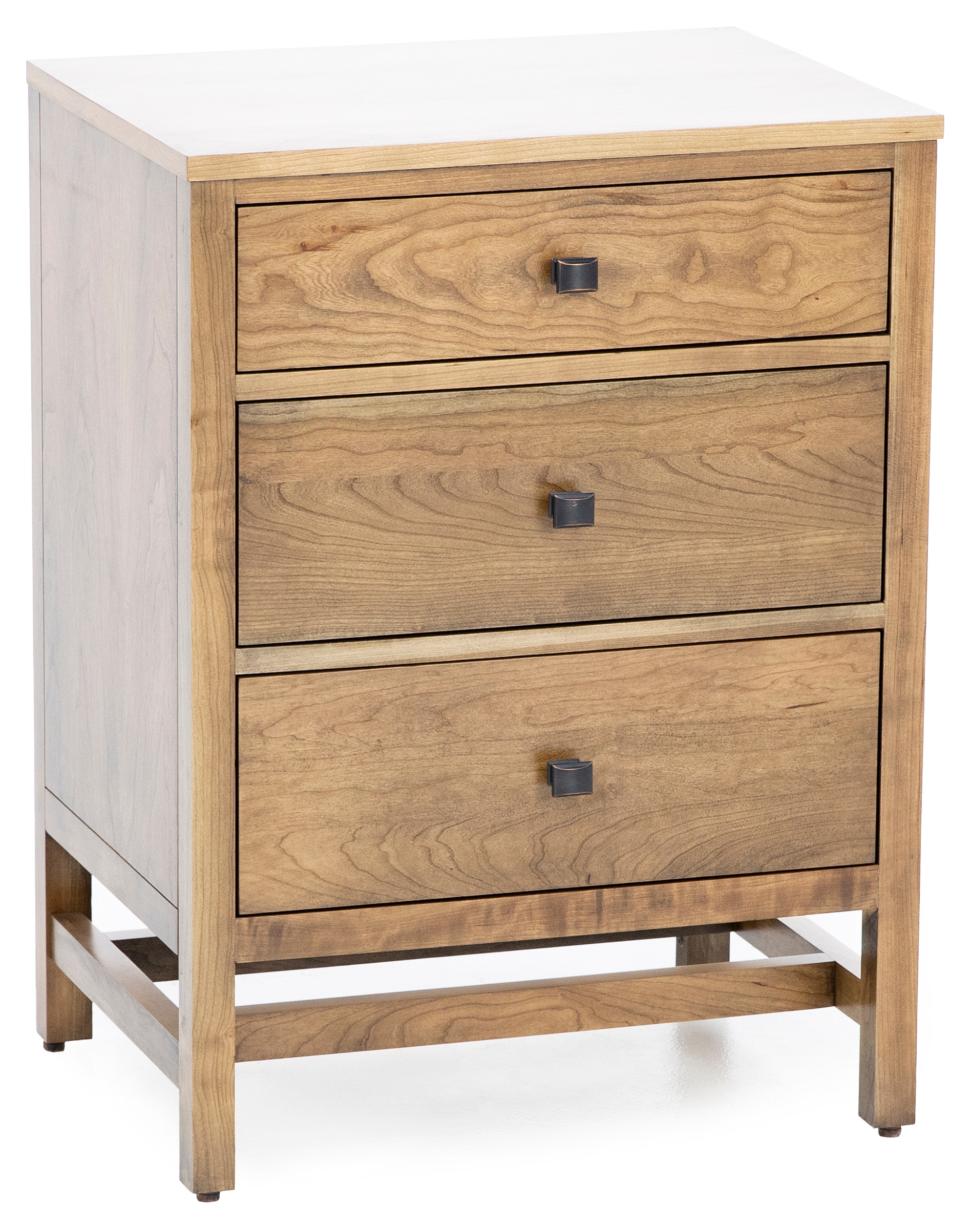 Daniel's Amish Studio Three Drawer Nightstand | Steinhafels