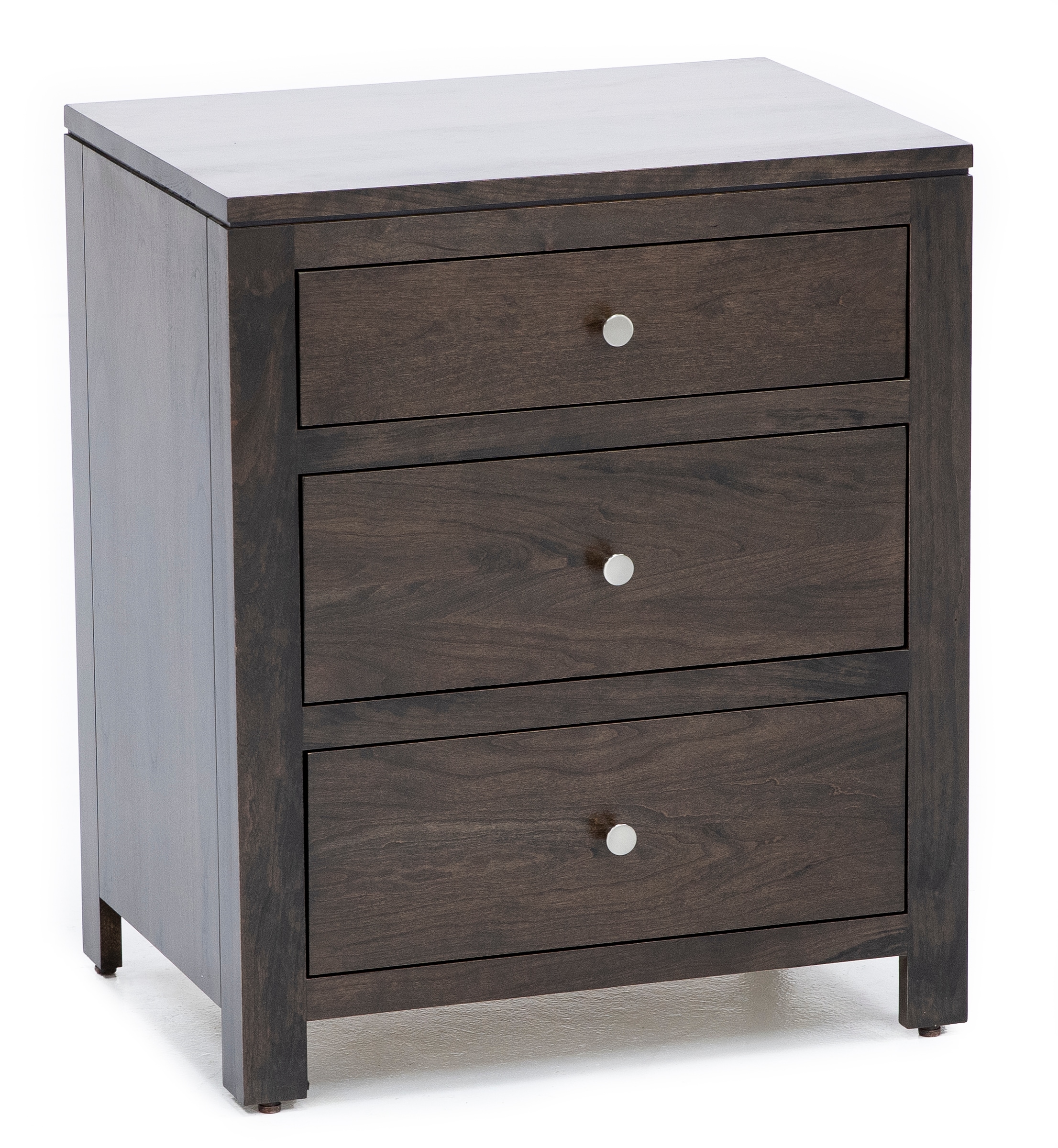 Daniel's Amish Modern 3 Drawer Nightstand | Steinhafels