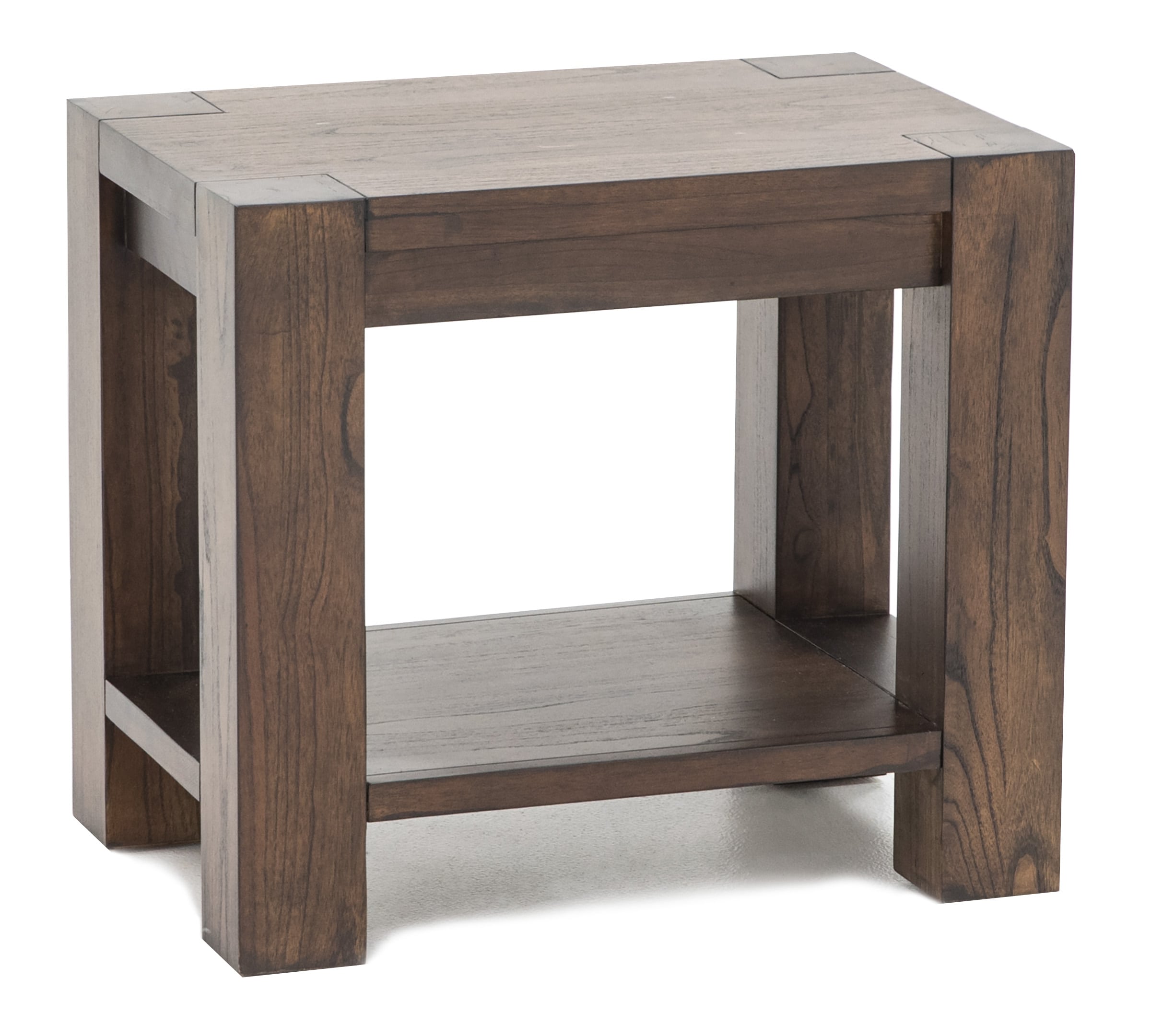 Direct Designs® Open Cascade Nightstand In Weathered Brown | Steinhafels