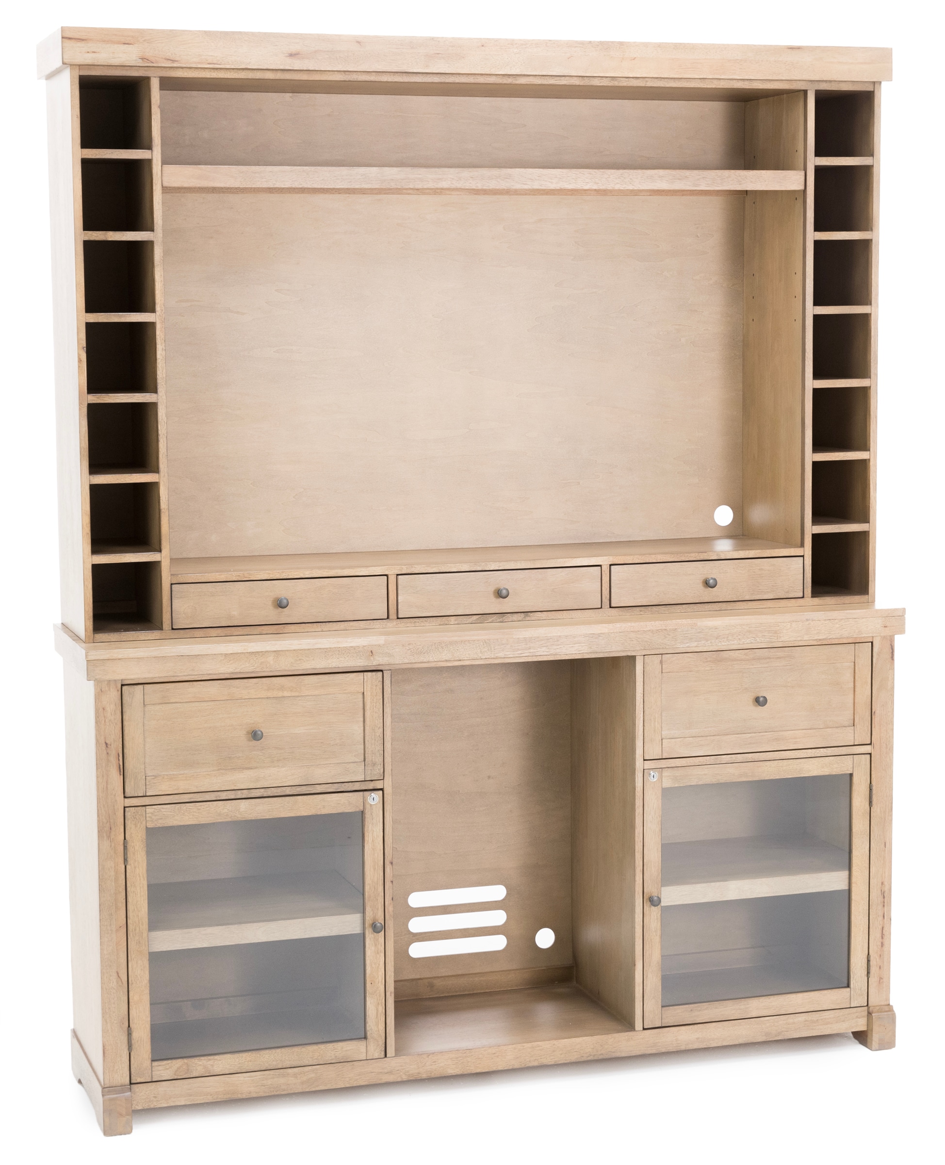 Brownstone Back Bar and Hutch | Steinhafels