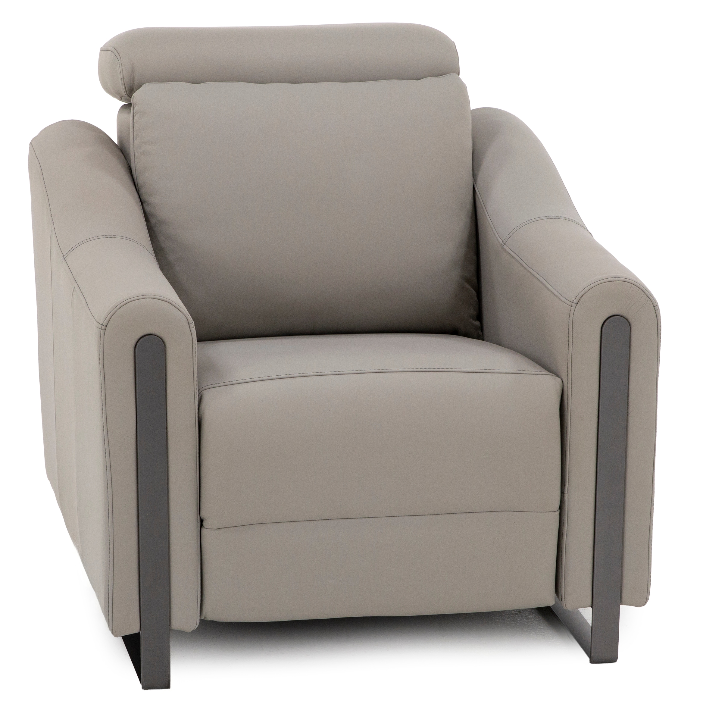 Reed Leather Power Headrest Wall Saver Recliner | Steinhafels