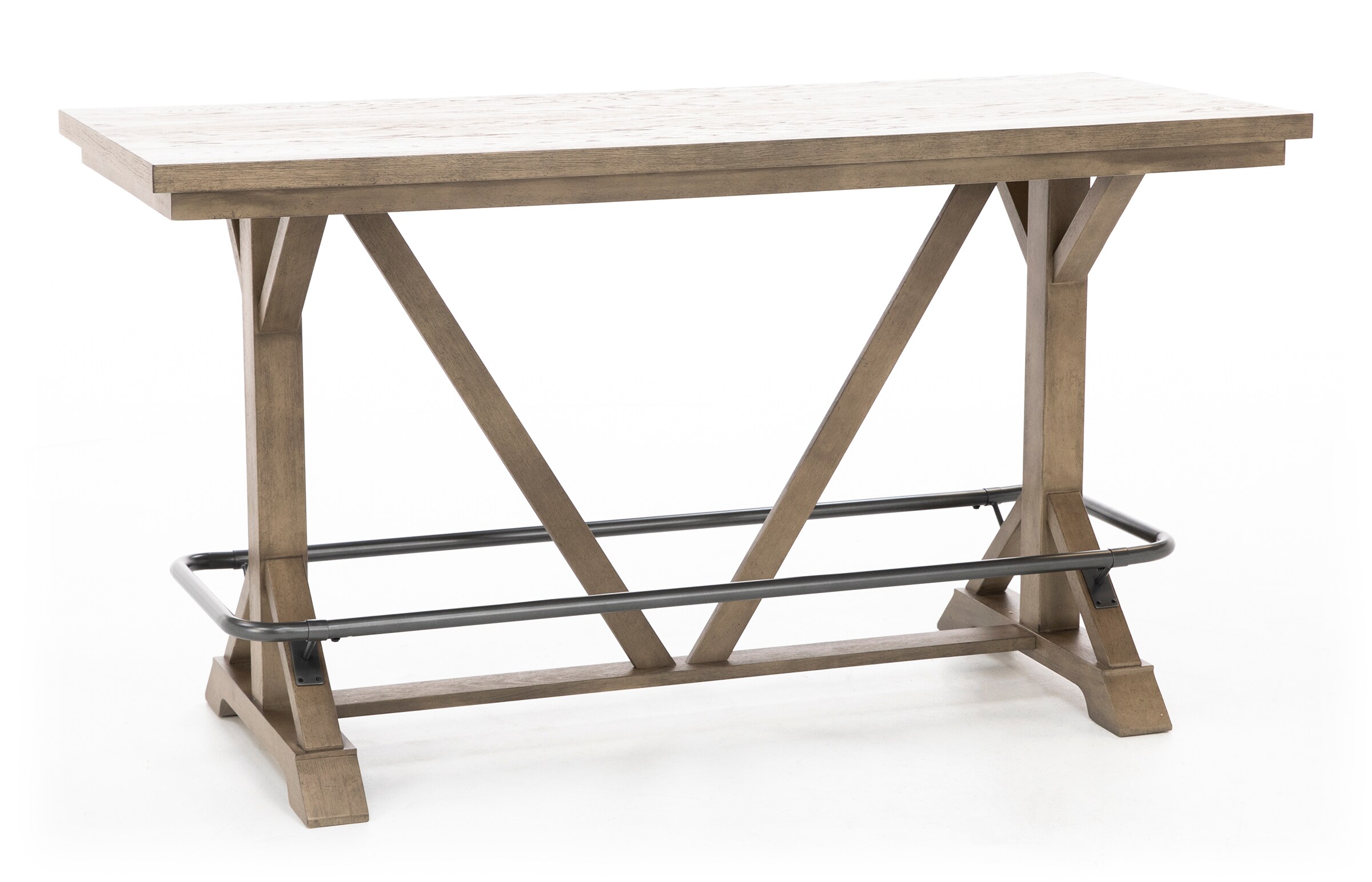 Baxter 78x32" Trestle Pub Table | Steinhafels