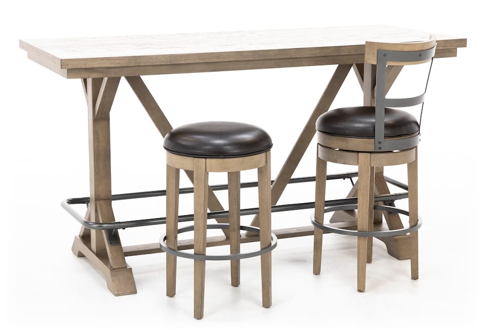 Baxter 78x32" Trestle Pub Table | Steinhafels