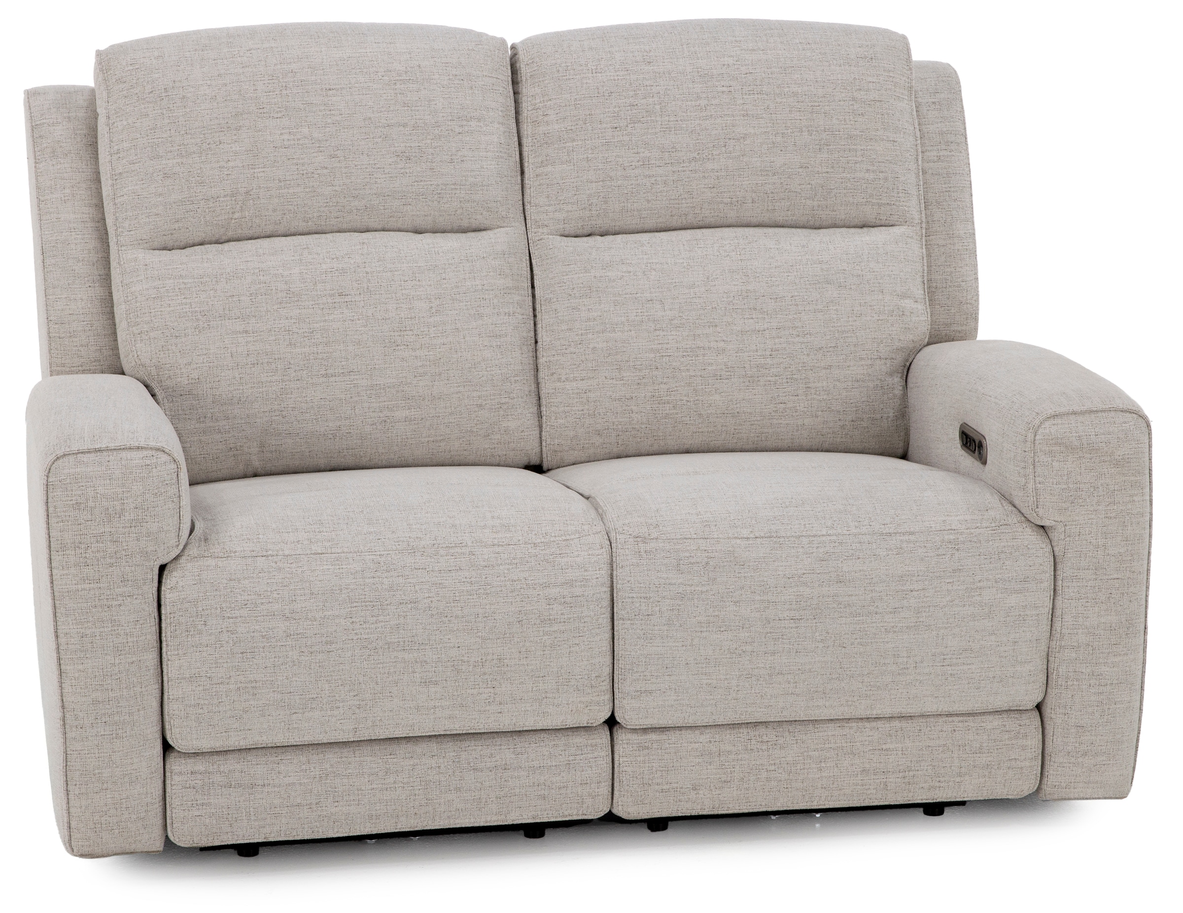 Flexsteel Shawna Power Headrest Reclining Loveseat | Steinhafels