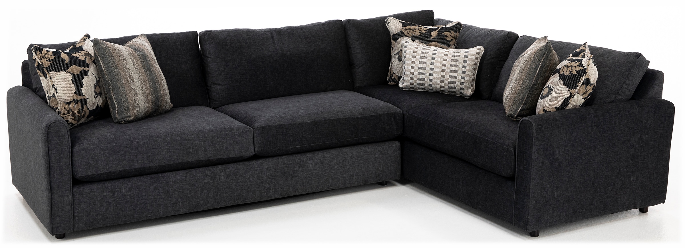 Argo 2-Pc. Sectional in Ash | Steinhafels