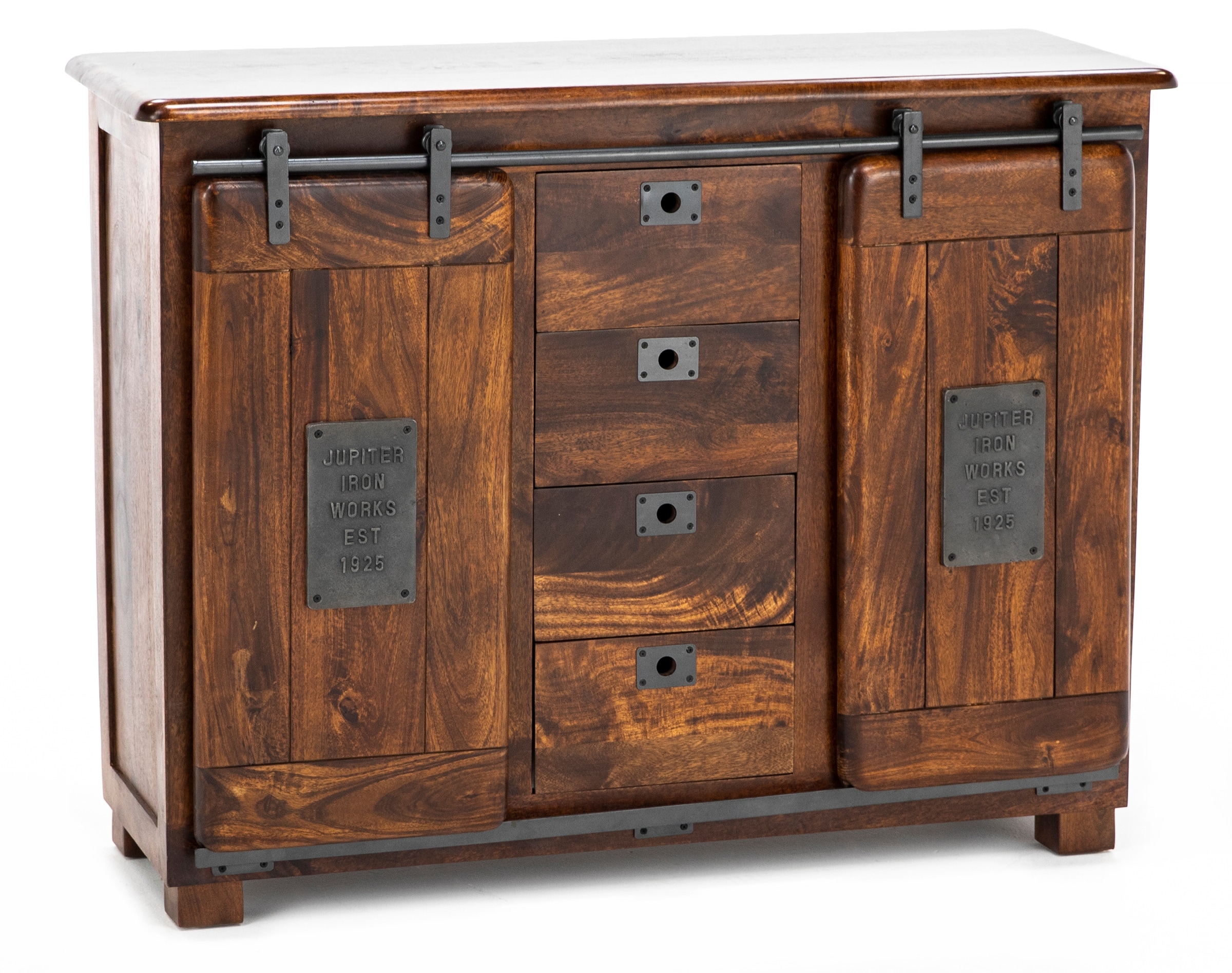 Iron Forge Double Door Ice Box Cabinet | Steinhafels