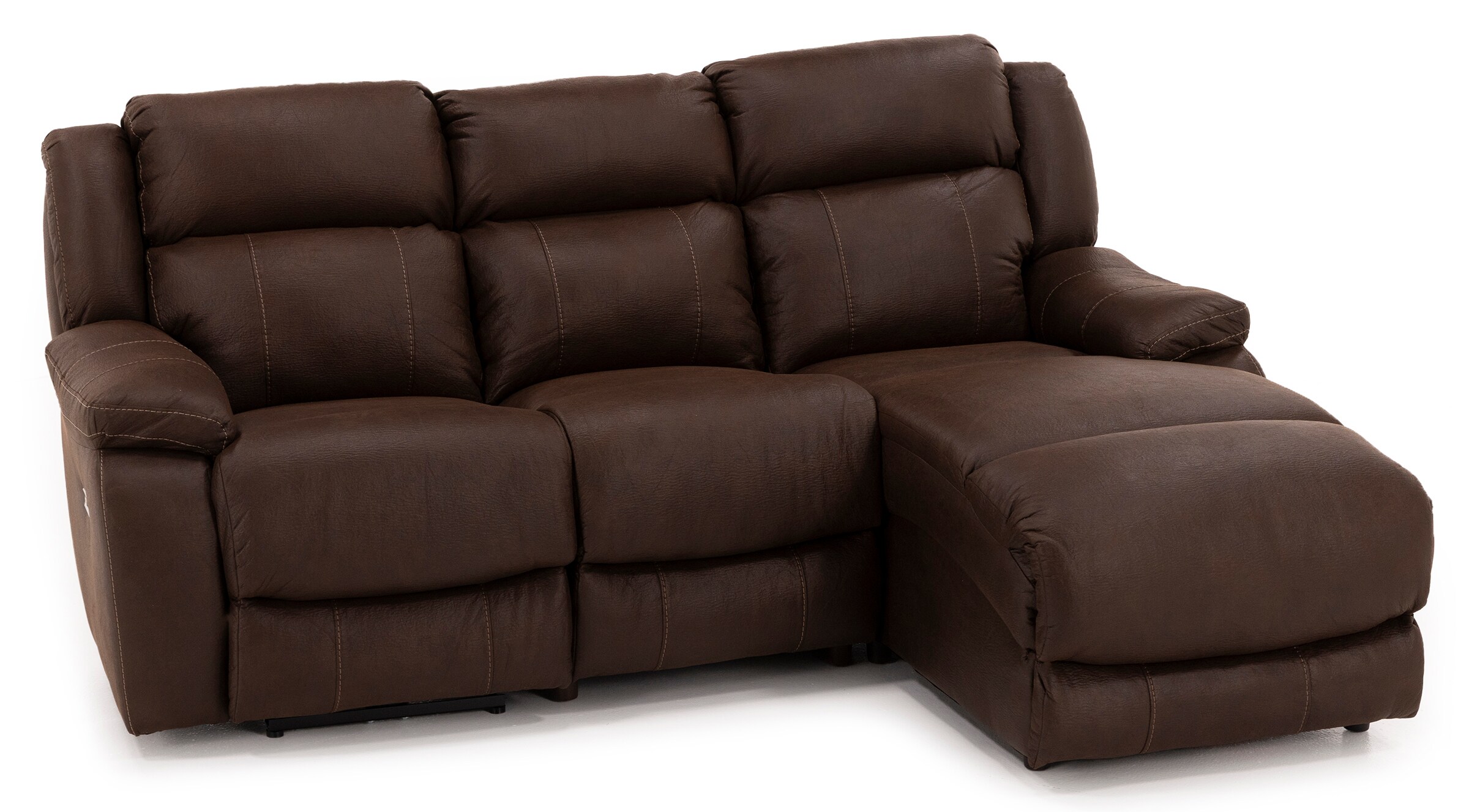 Mckinley 3-Pc. Power Reclining Chaise Sofa | Steinhafels