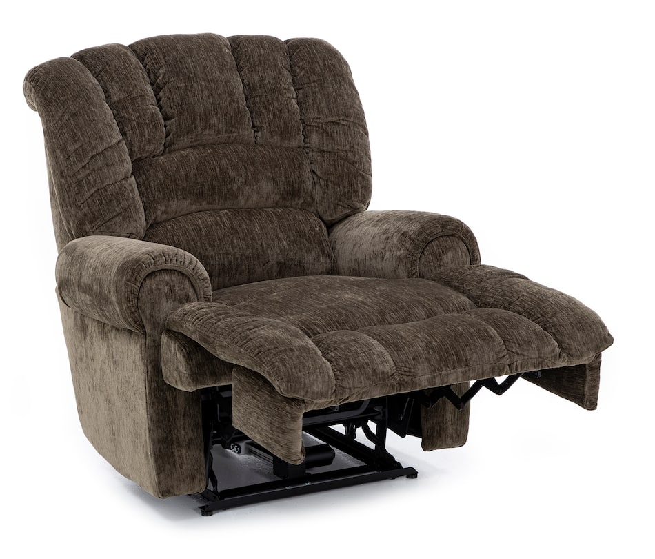 Atlas Oversized Power Recliner in Driftwood | Steinhafels