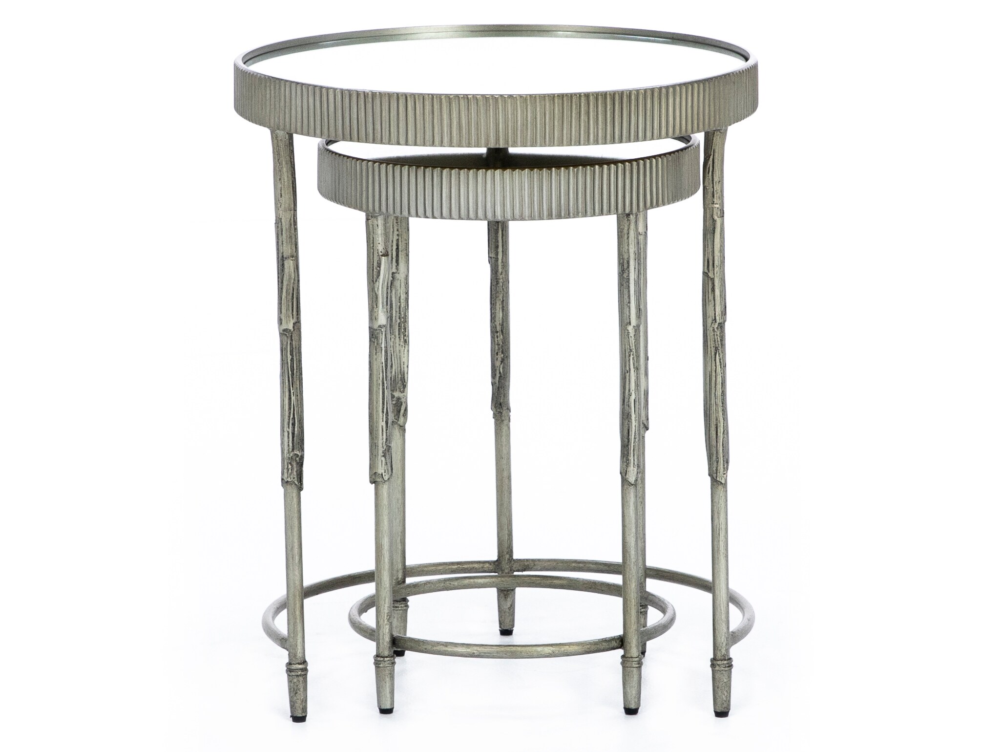 Grand Luxe Silver Nesting Tables | Steinhafels