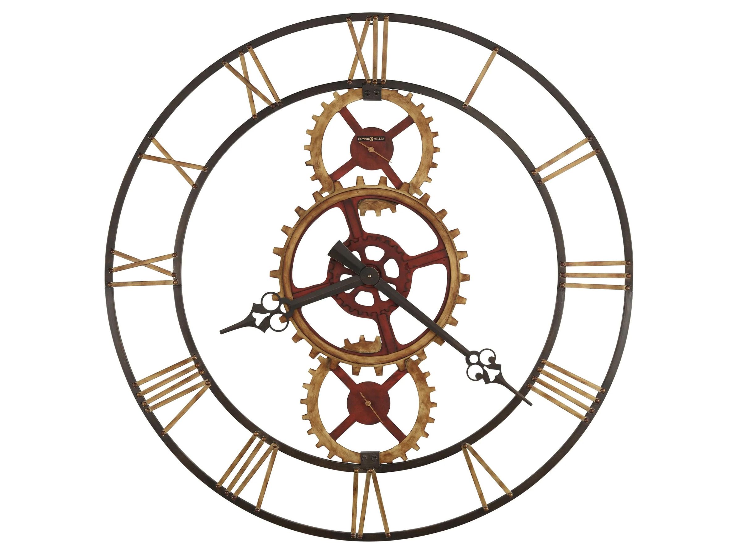 Howard Miller Gears Wall Clock 49" Round | Steinhafels