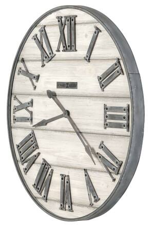Howard Miller Whitewashed Wood Wall Clock 36.5" Round | Steinhafels