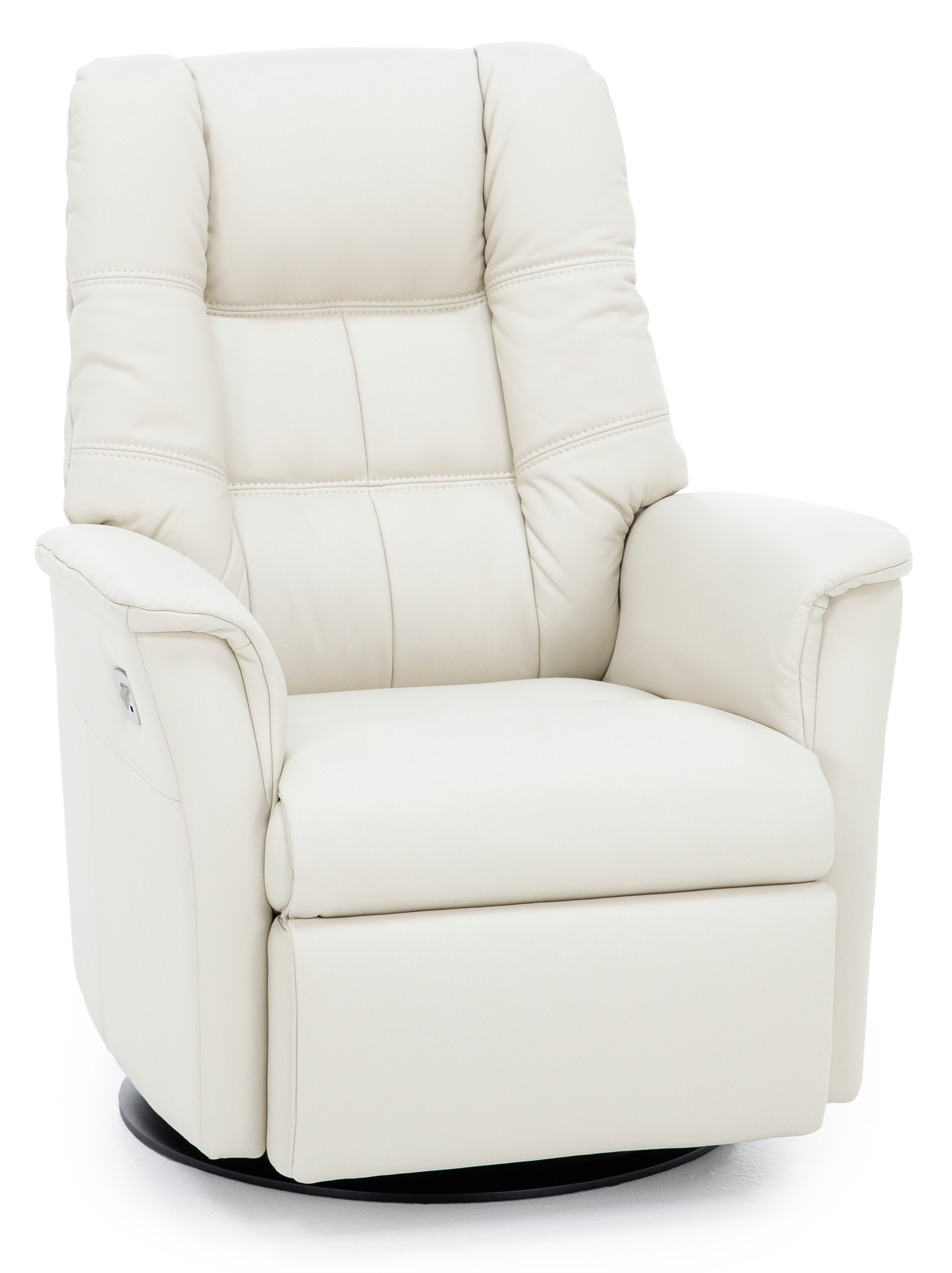 Modern Comfort Direct Designs Veronica Leather Medium Power Swivel ...