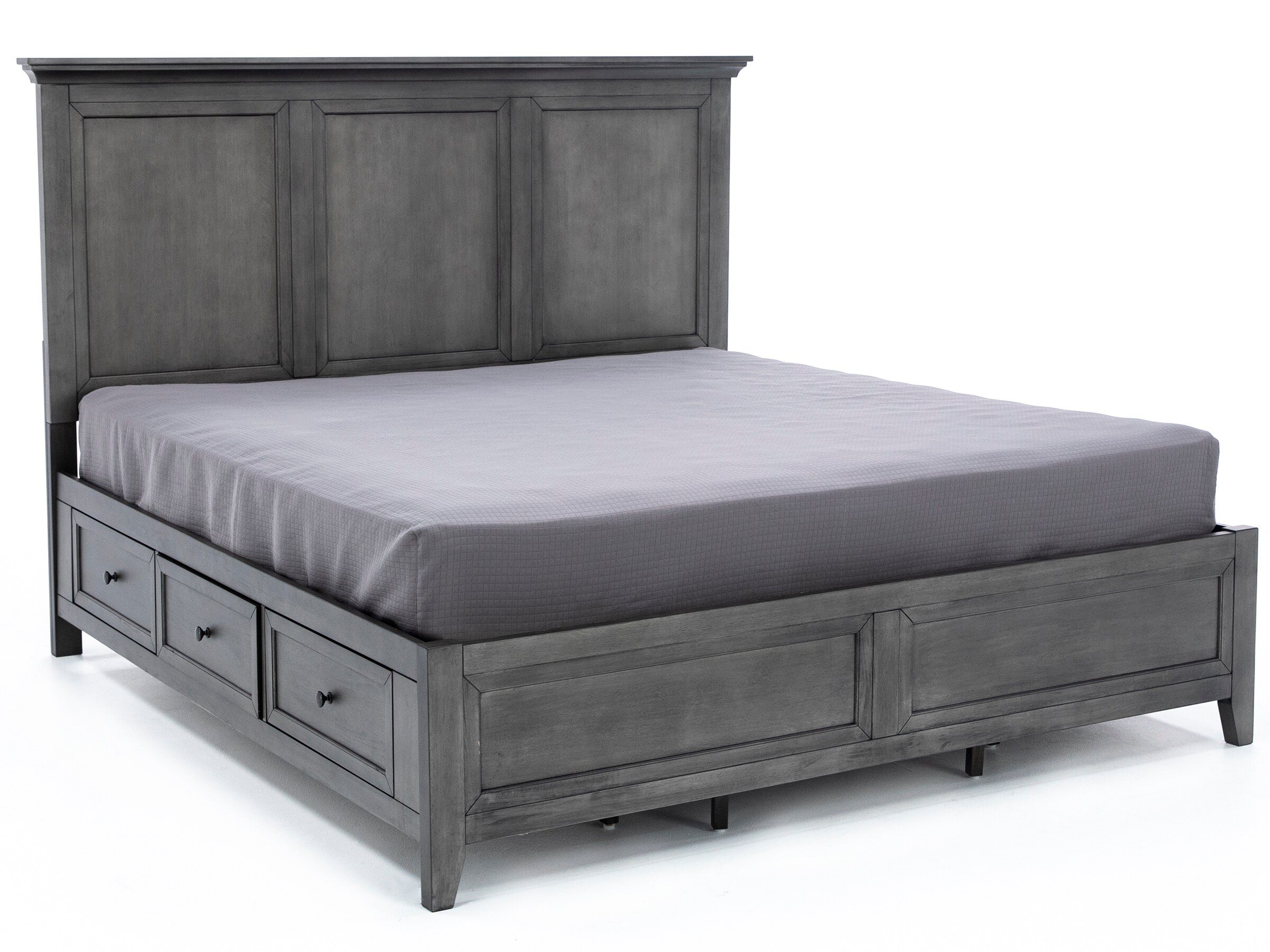 San Mateo Grey Queen Storage Bed | Steinhafels San Mateo Grey Queen Storage Bed | Steinhafels