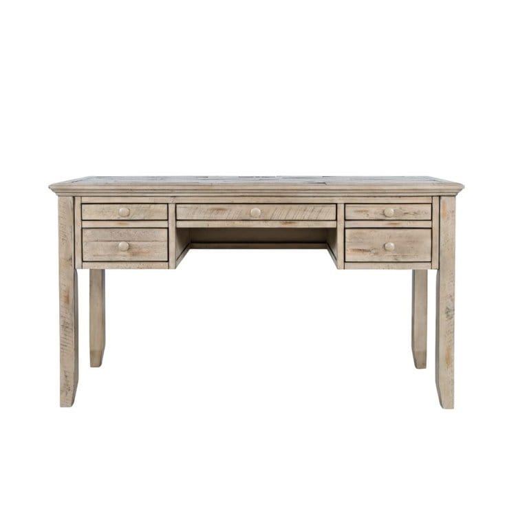 Rustic Shores Weathered Grey Power Desk | Steinhafels