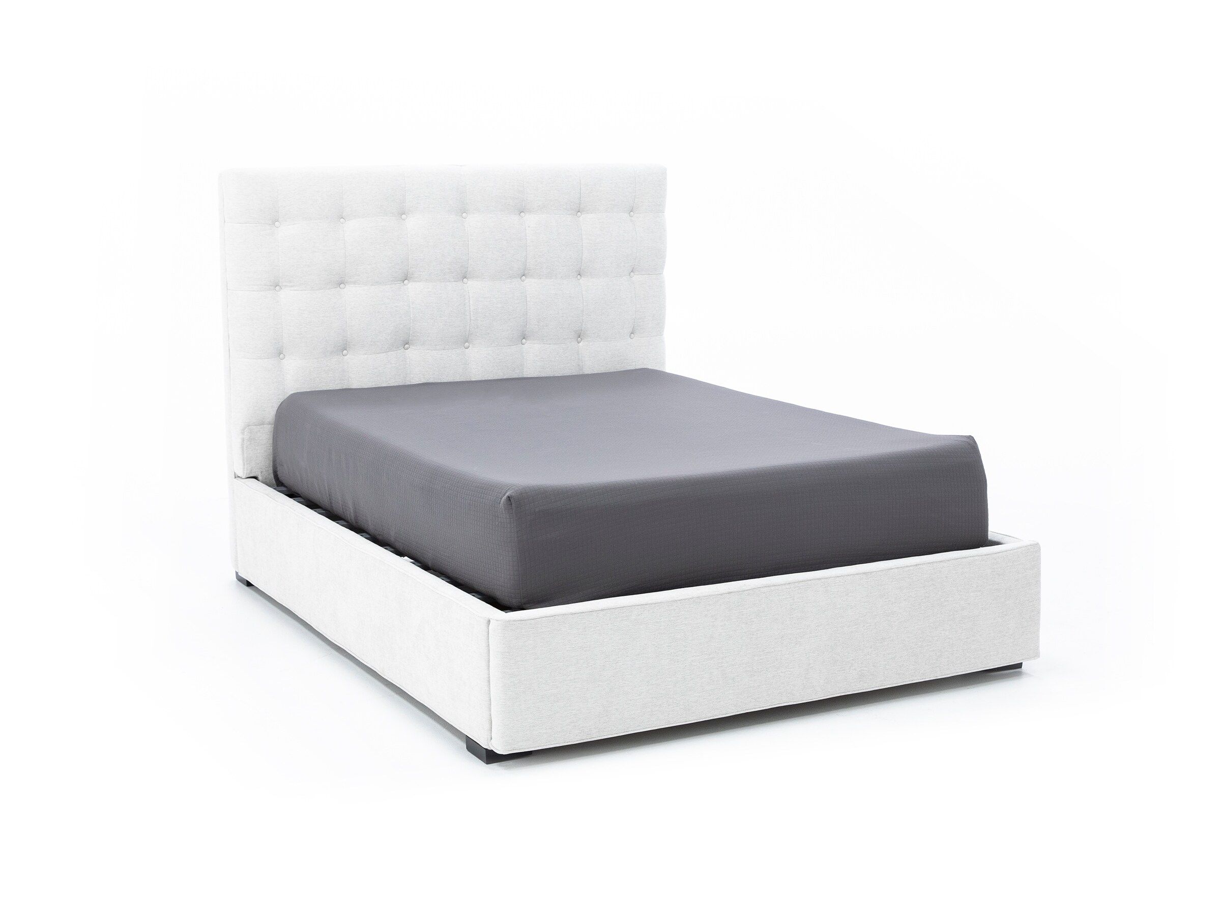 Abby Queen Upholstered Storage Bed (Discontinued Slats) | Steinhafels