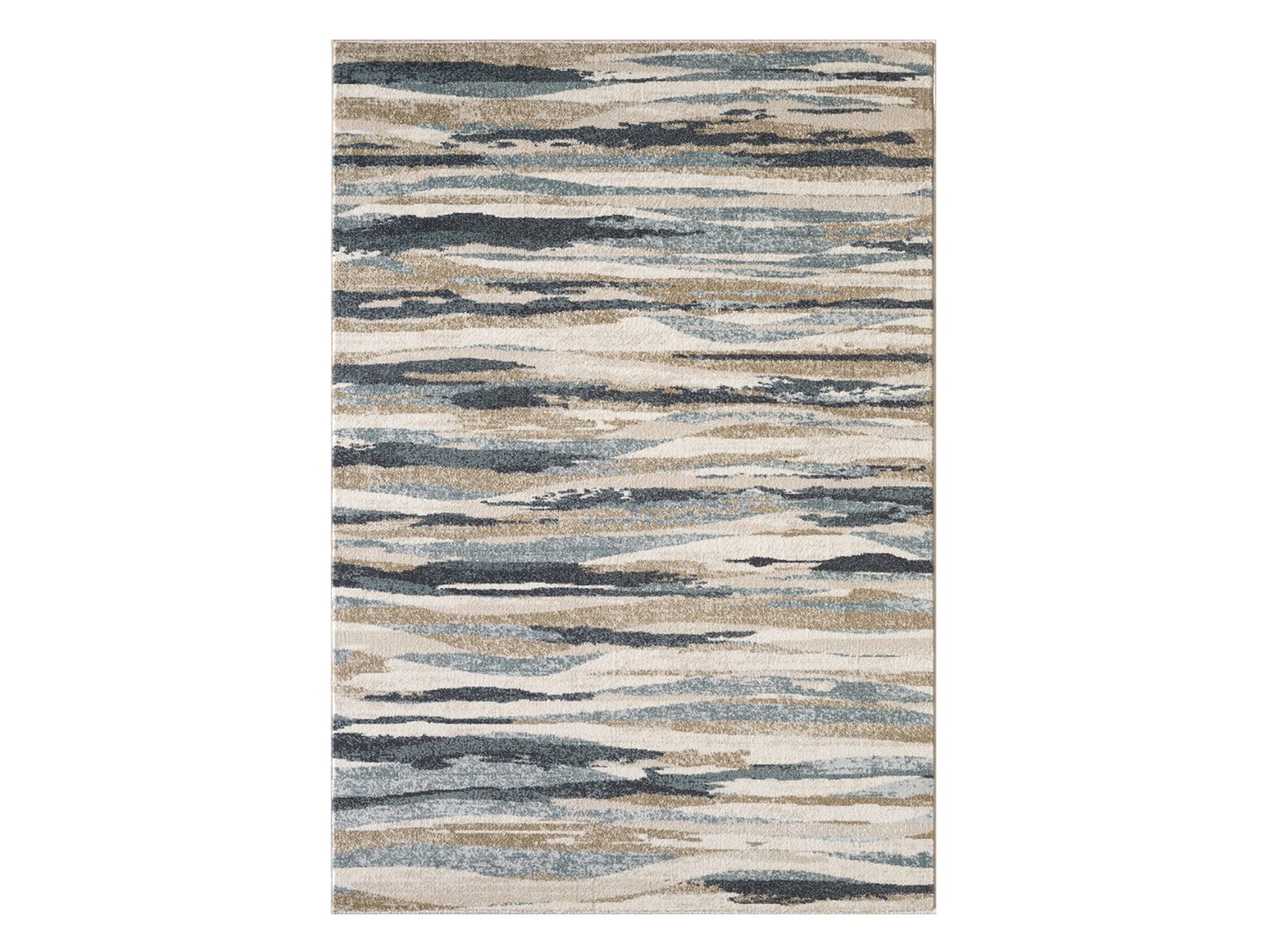 Avery Ivory/Blue Landscapes Area Rug 5'3"W x 7'7"L | Steinhafels