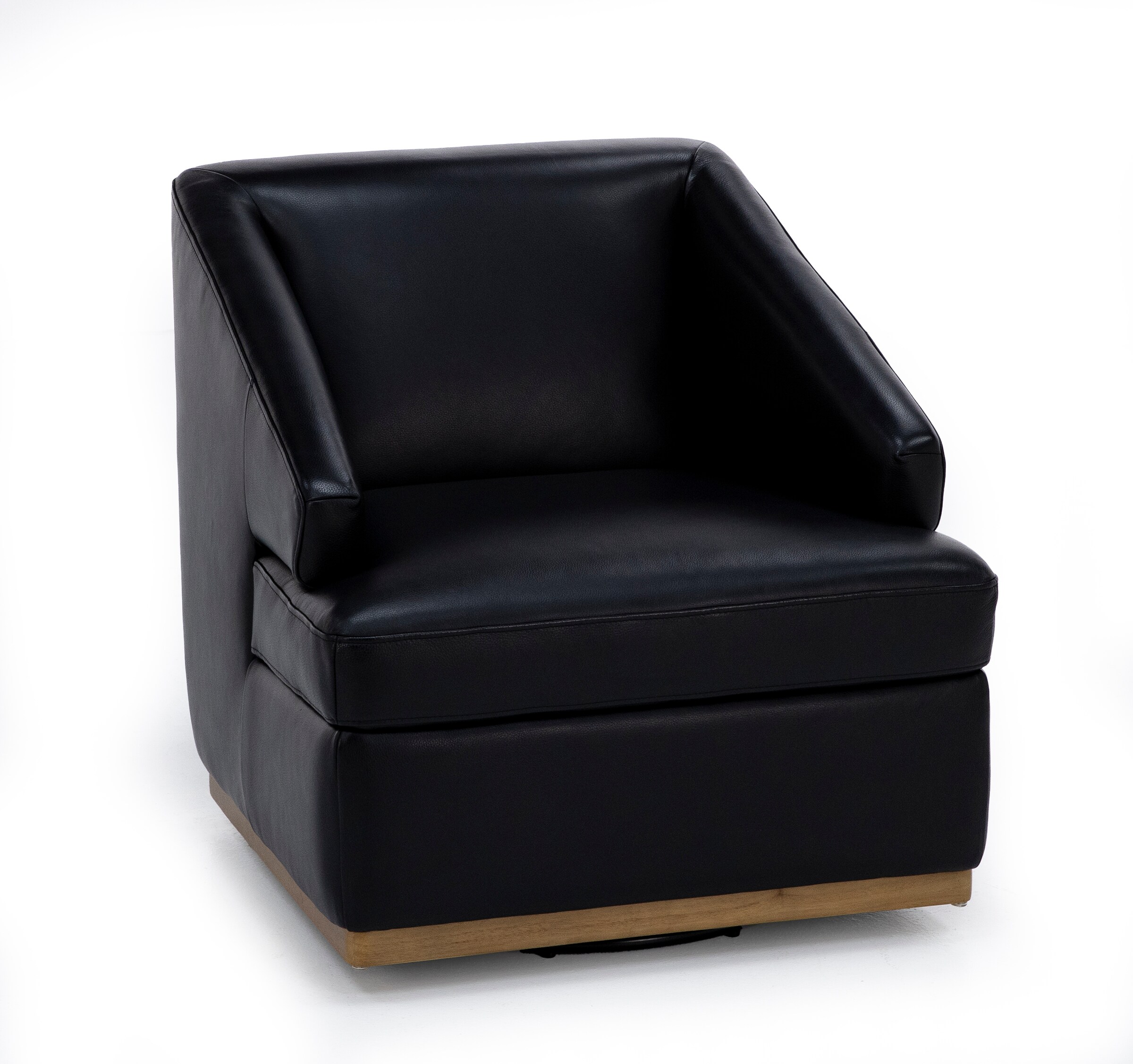 Destin Leather Swivel Chair | Steinhafels