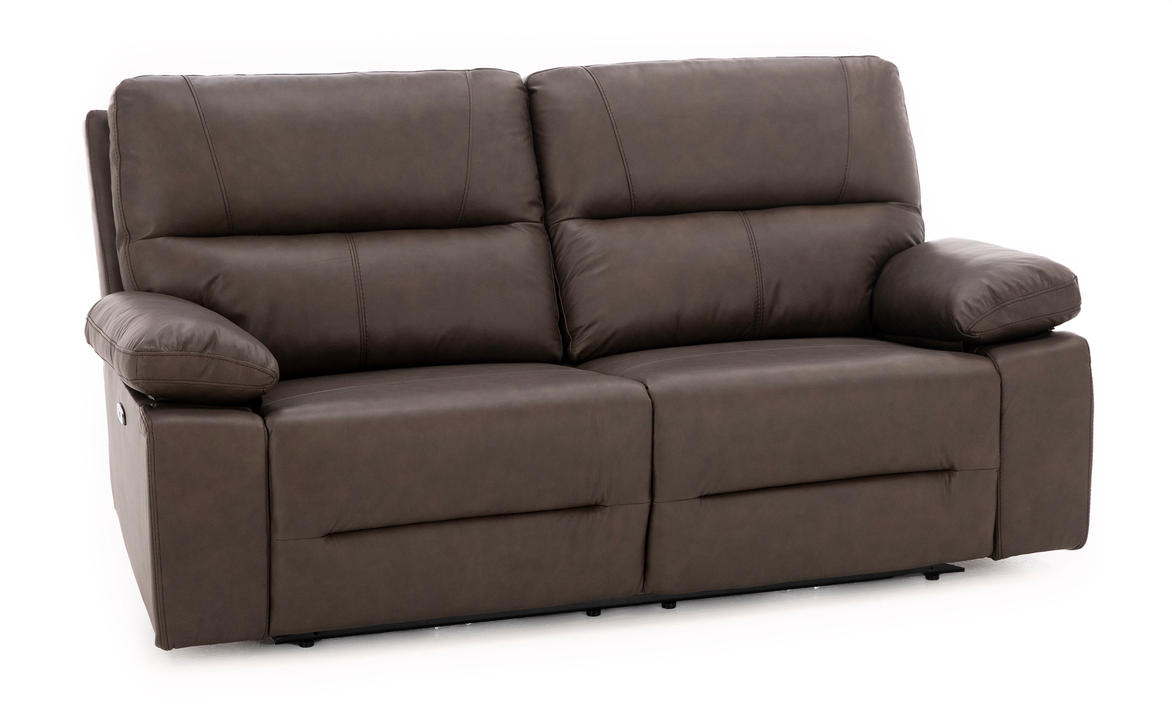 Alex Leather Power Headrest Reclining Sofa | Steinhafels