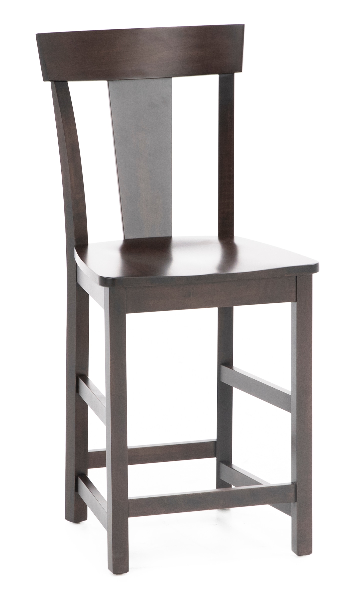 Laker T-Back Counter Stool in Chocolate | Steinhafels