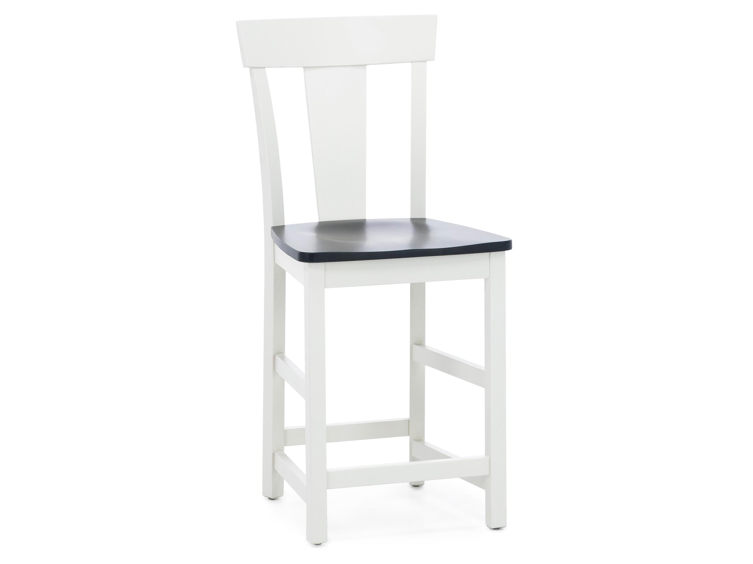 Laker T-Back Counter Stool in Mineral Ivory | Steinhafels