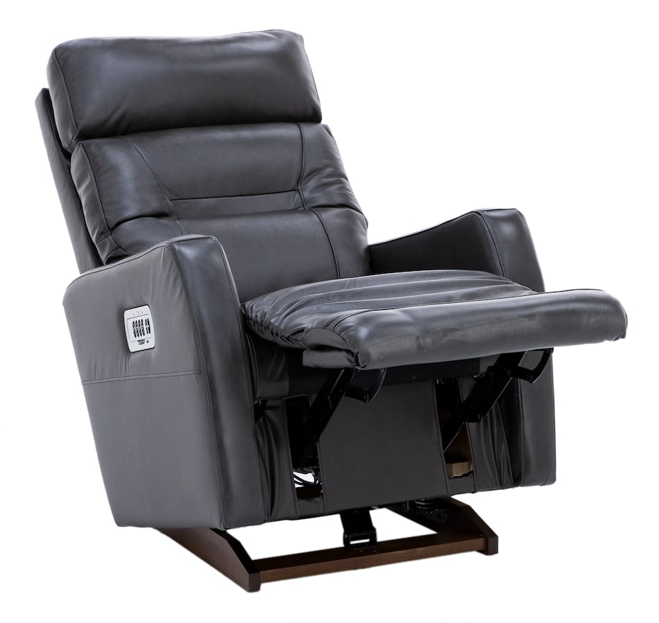 Lennon Leather Fully Loaded Recliner With Wireless Remote | Steinhafels