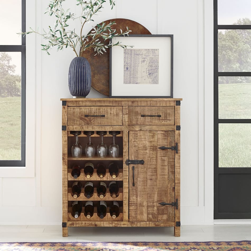 Emerson Wine Accent Cabinet | Steinhafels