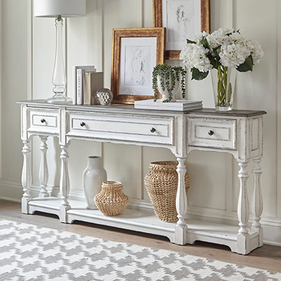 Magnolia Manor 72 Inch Hall Console Table | Steinhafels