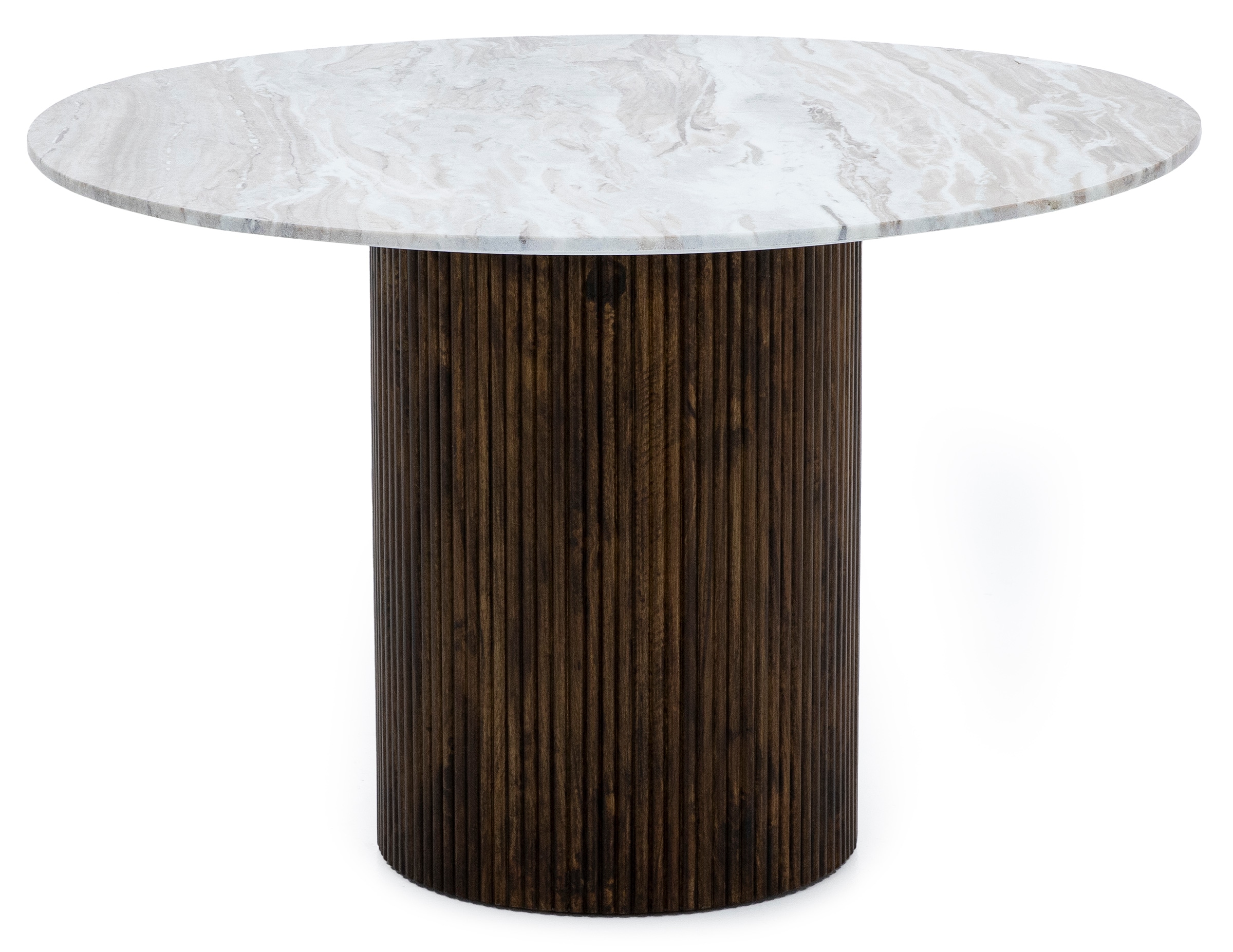 Jasper 47" Round Marble Dining Table | Steinhafels