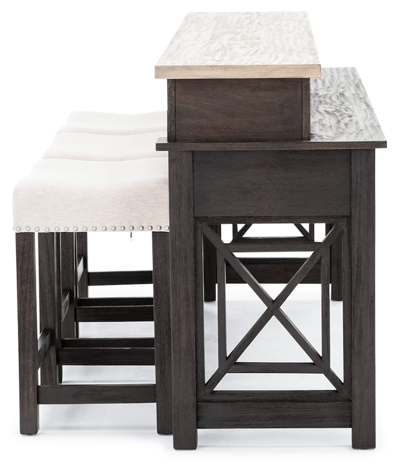 Heatherbrook Console Bar Table Set | Steinhafels