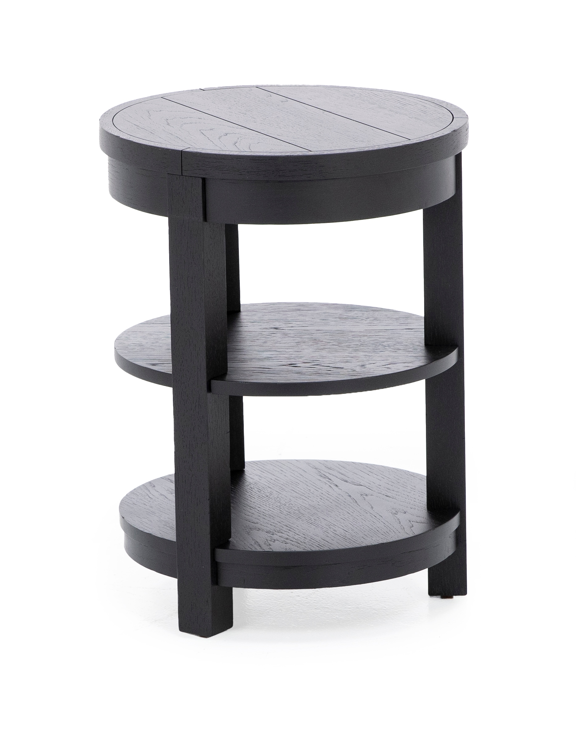 Traditions Blacksmith Round Chairside Table | Steinhafels
