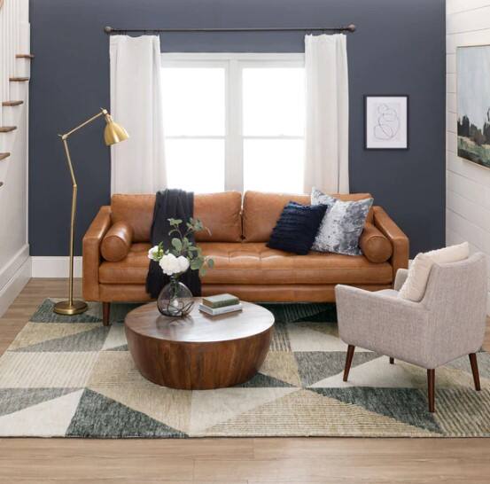 Bowen Tan Area Rug | Steinhafels