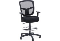 Black Drafting Stool | Steinhafels