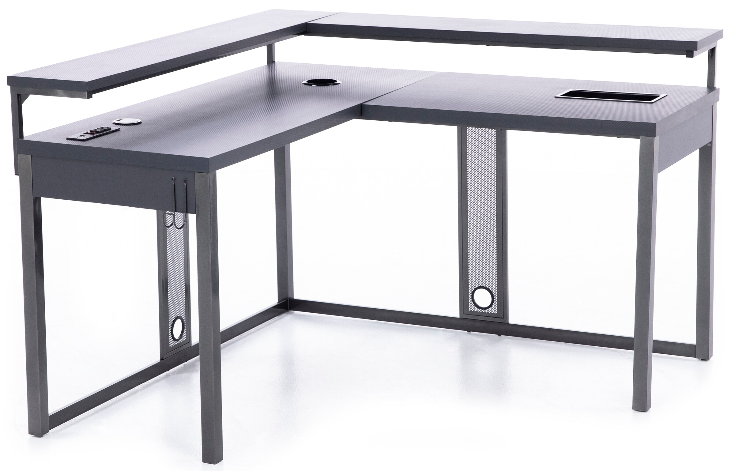 Chevron Gaming L-Desk | Steinhafels