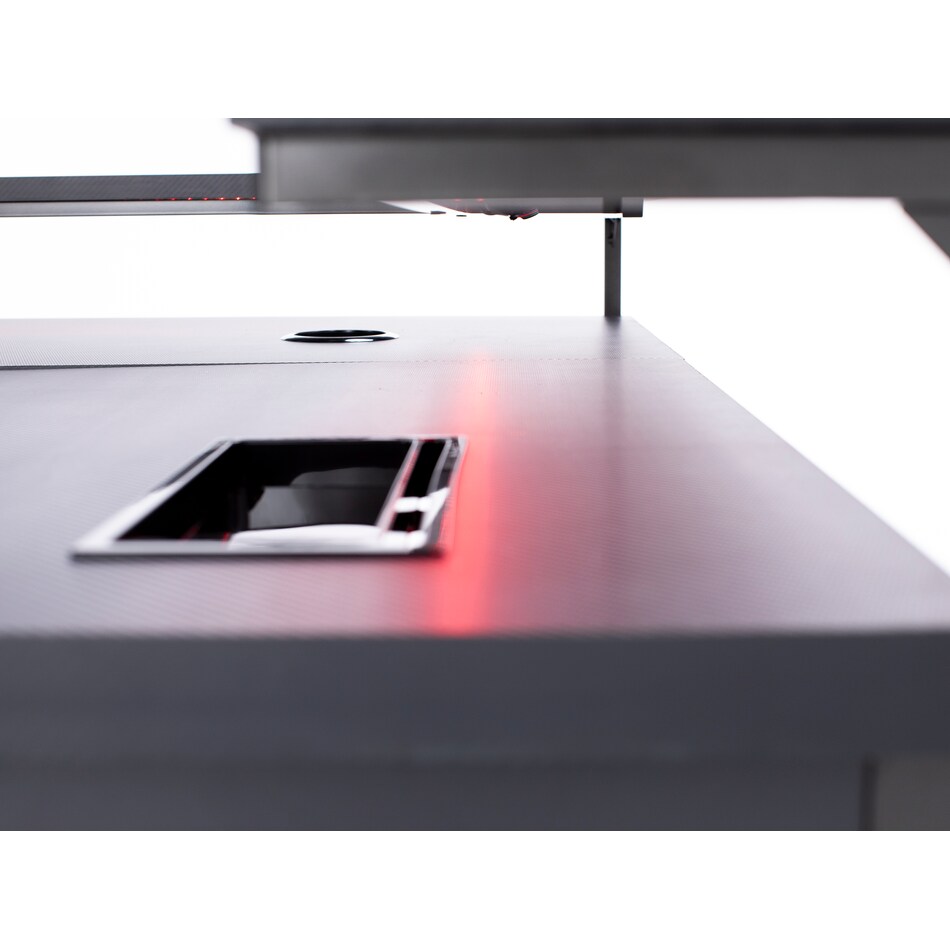 Chevron Gaming L-Desk | Steinhafels