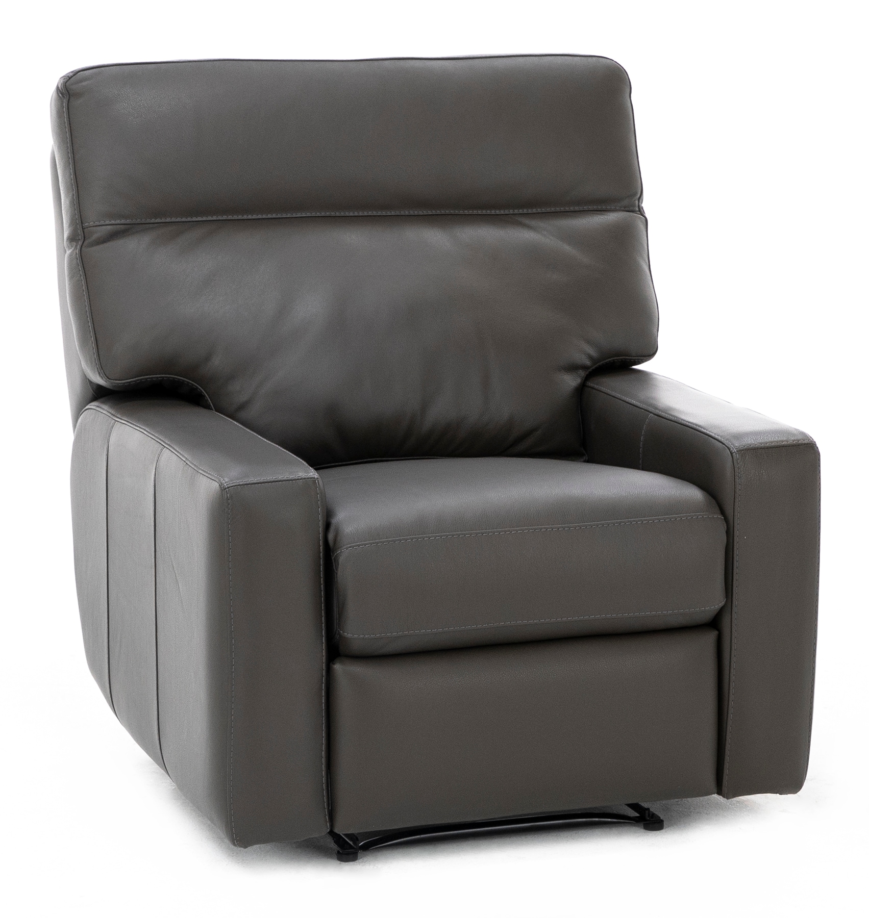 Design and Recline Lyndsey Leather Fully Loaded Recliner | Steinhafels