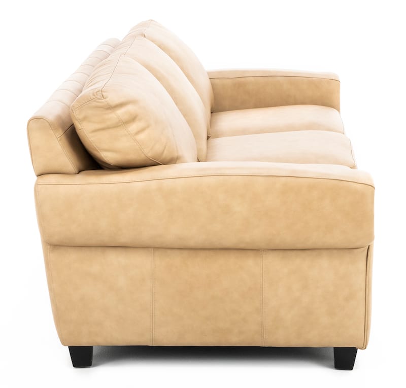 Sacramento Leather Large Key Arm Sofa | Steinhafels