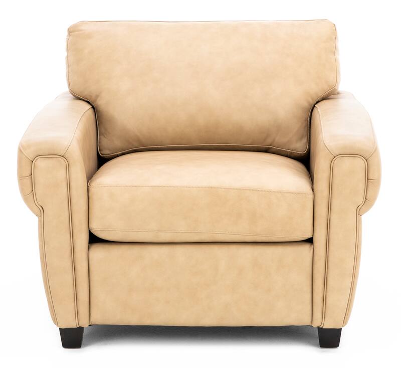 Sacramento Leather Large Key Arm Chair | Steinhafels