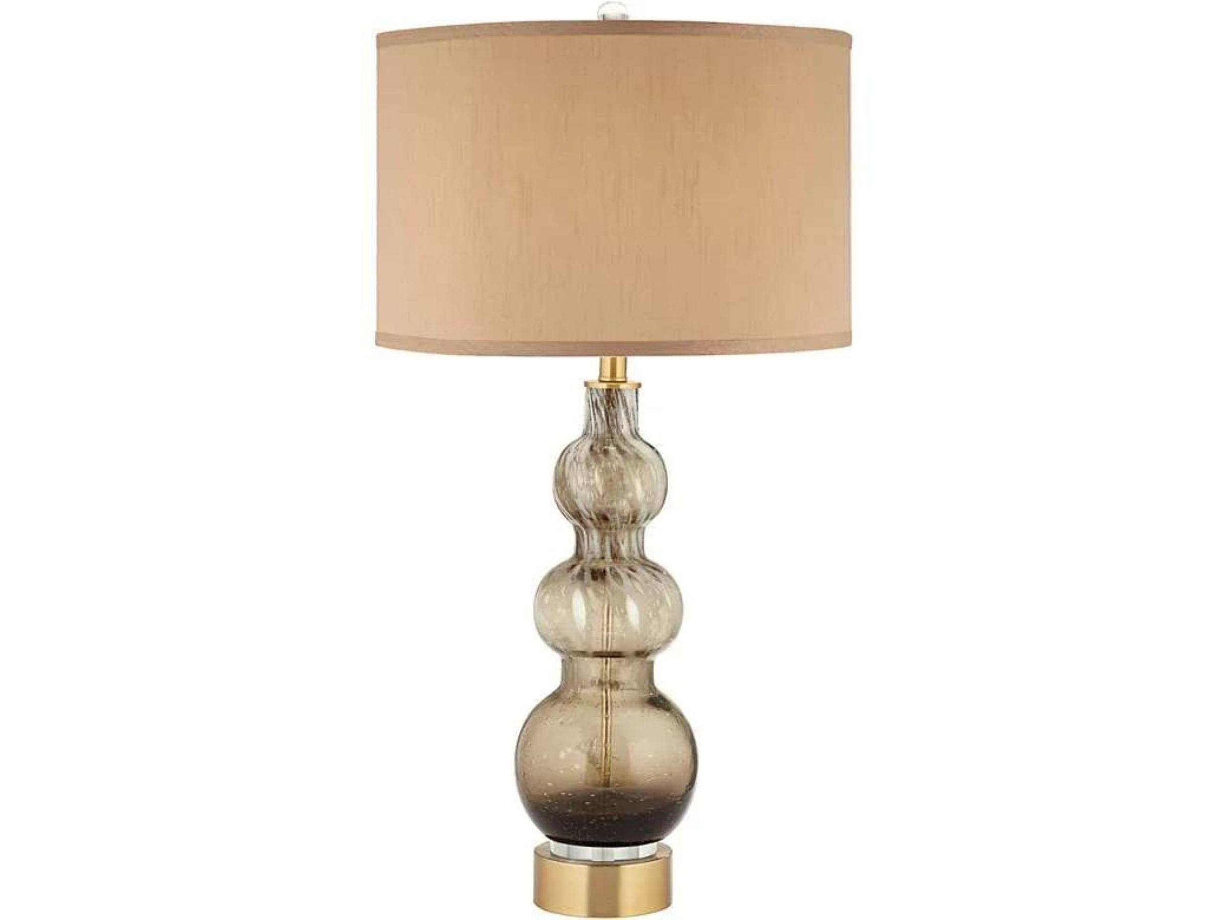 Sepia Art Glass Table Lamp 32.5"H | Steinhafels