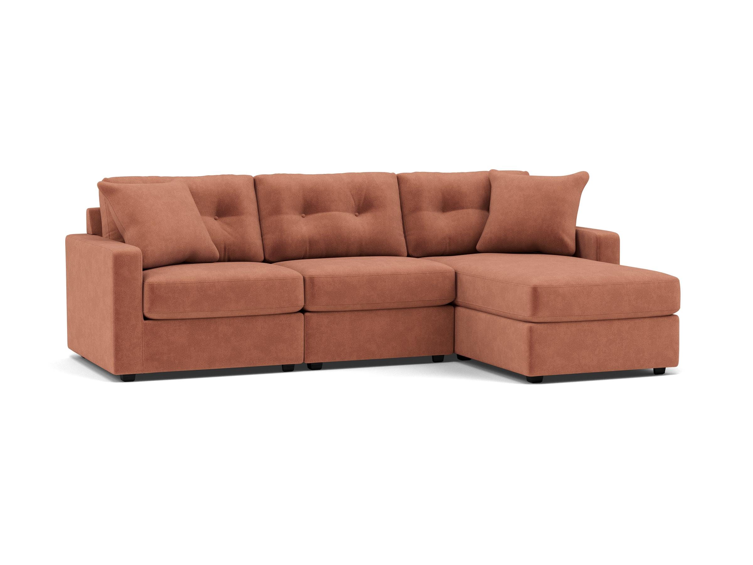 Drew & Jonathan Home Modular One 3-Pc. Chaise Sofa | Steinhafels