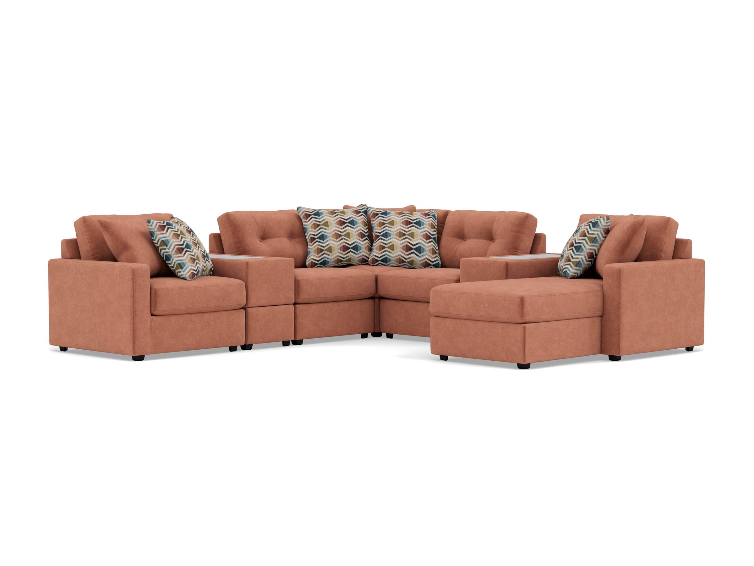 Drew & Jonathan Home Modular One 9-Pc. Sectional | Steinhafels