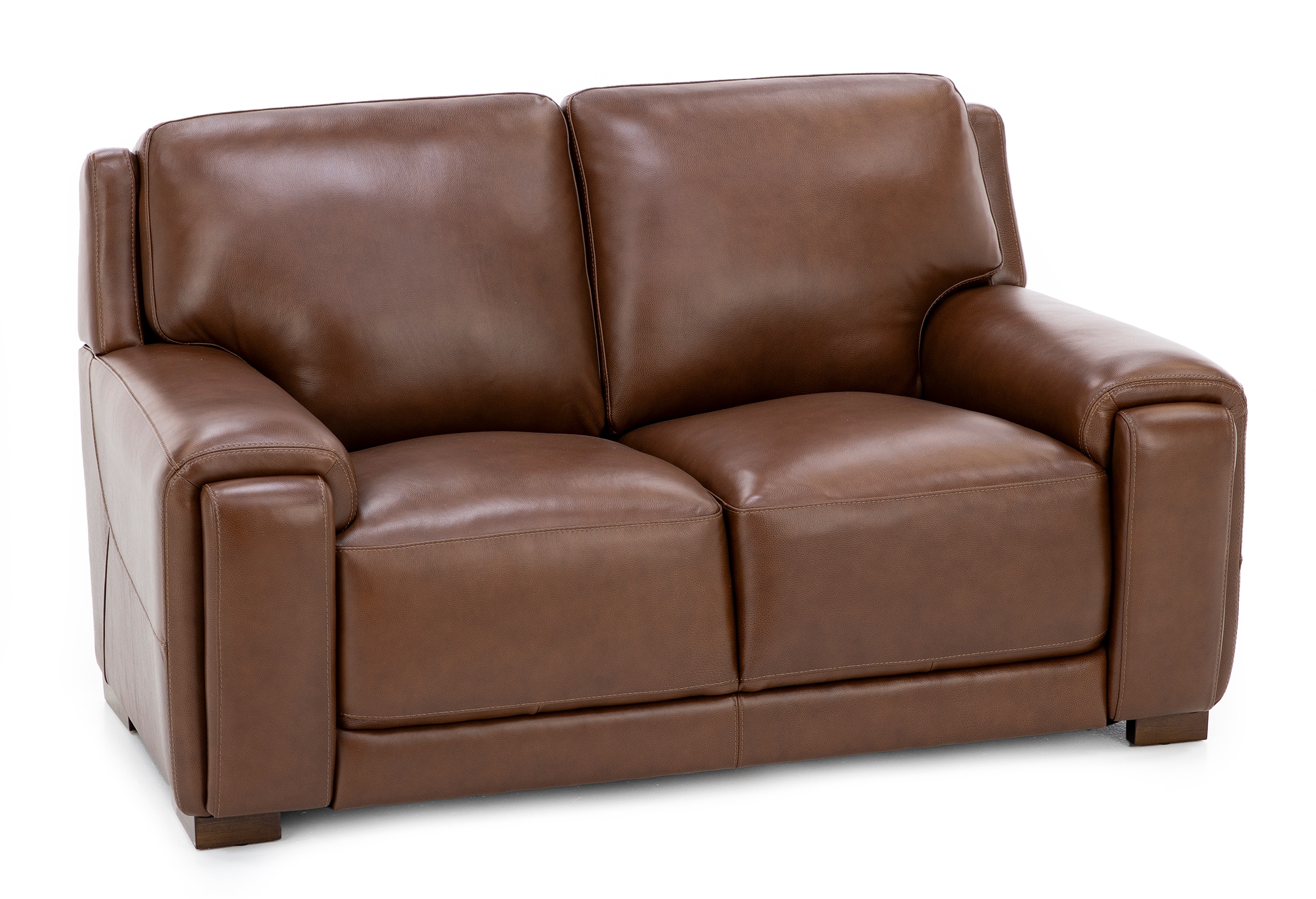 William Leather Loveseat With Hidden Cupholders And Chargers in ...